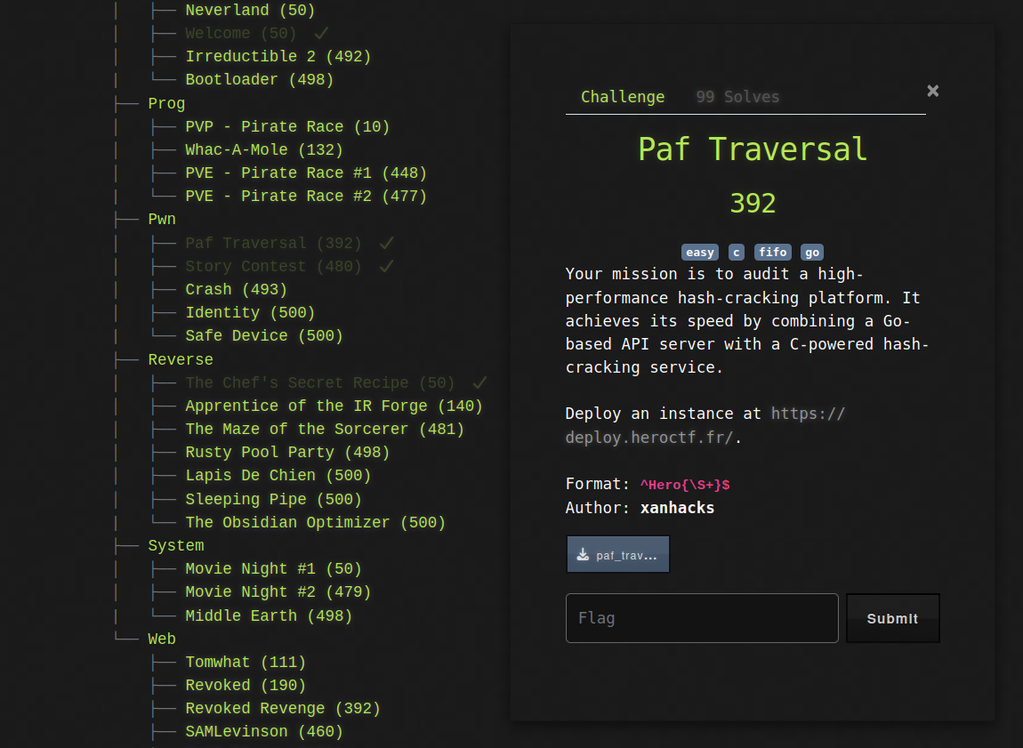 pwn - Paf Traversal – ngtuonghung's blog